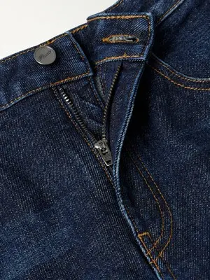 Khaite Viv High-rise Slim-leg Jeans - Blue