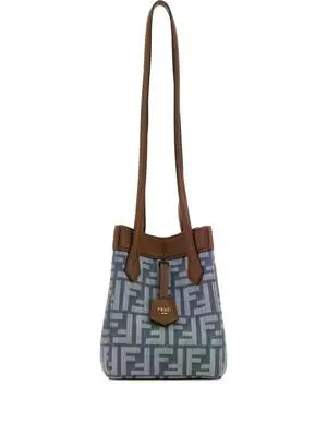 Fendi Mini Origami Monogram Bucket Bag