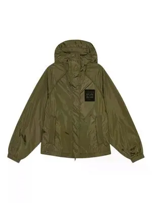 GANNI Hooded Jacket - Green