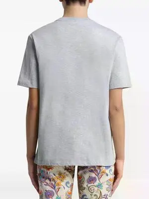 Etro Pegaso-motif T-shirt - Grey