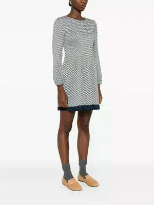 Maje Printed Mini Dress