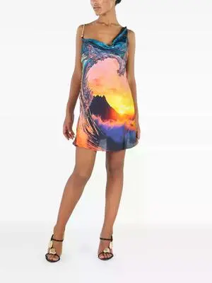 Roberto Cavalli Printed Dress