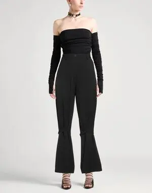 Isabel Benenato Flared Virgin Wool Blend Pants