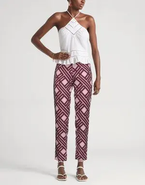 CRISTINAEFFE Tapered Two-tone Pants - Red