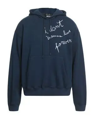 Msgm Embroidered Sweatshirts Hoodies For Men