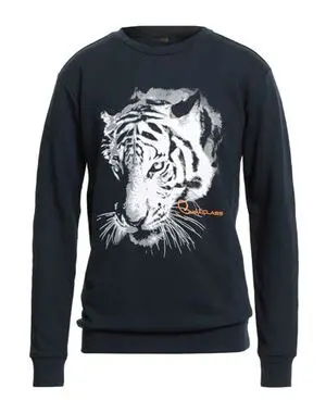 Roberto Cavalli Cotton-blend Sweatshirt - Blue