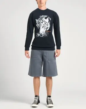 Roberto Cavalli Cotton-blend Sweatshirt - Blue