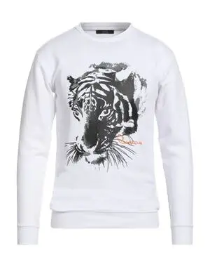 Roberto Cavalli Cotton-blend Sweatshirt White