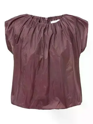 AMOMENTO Ruched-detailing Top