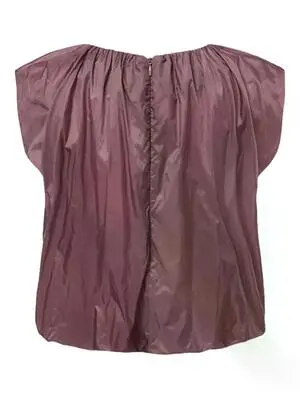 AMOMENTO Ruched-detailing Top