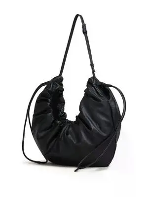 Marni Leather Shoulder Bag - Black