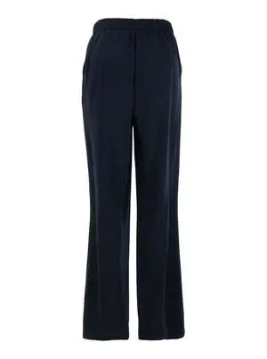 PLAIN Tech Fabric Wide Leg Pants - Blue