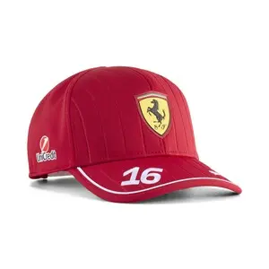PUMA Scuderia Ferrari Leclerc Adjustable Cap - Red