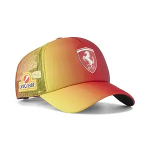 PUMA Scuderia Ferrari Lewis Hamilton Replica Trucker Hat - Red