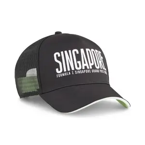 PUMA Formula 1 Singapore Grand Prix Trucker Hat - Black