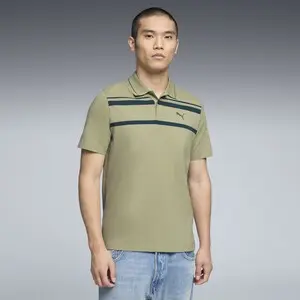 PUMA Elevated Essentials Polo Shirt Green