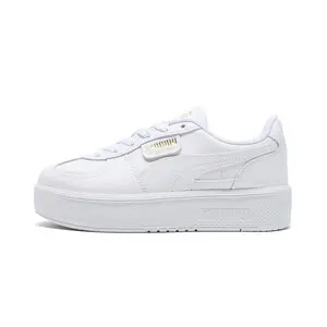 PUMA Palermo Elevata Leather Sneakers - White