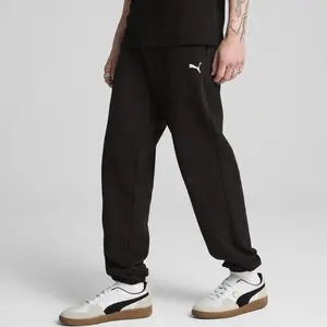 PUMA Wardrobe Essentials Relaxed Sweatpants - Black