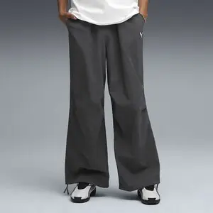 PUMA Wardrobe Essentials Parachute Pants - Gray