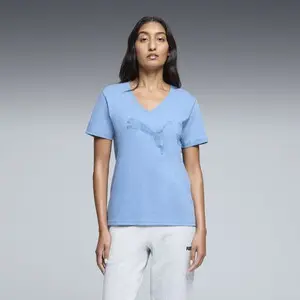 PUMA Graphic V-neck T-shirt