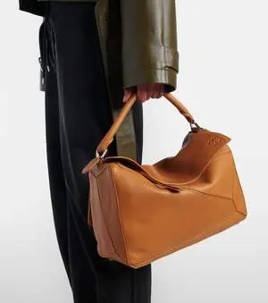 Loewe Puzzle Large Leather Tote Bag