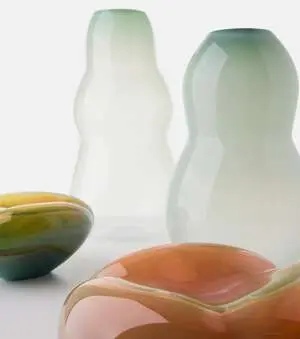 ALEXA LIXFELD Spin Glass Vase - Green