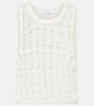 Brunello Cucinelli Sleeveless Sweaters For Women