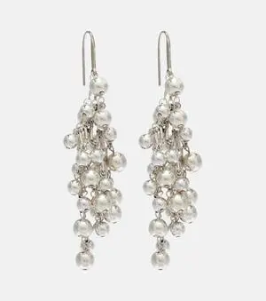 Isabel Marant Étoile Embellished Drop Earrings - Silver