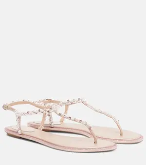 Rene Caovilla Flat Sandals For Women