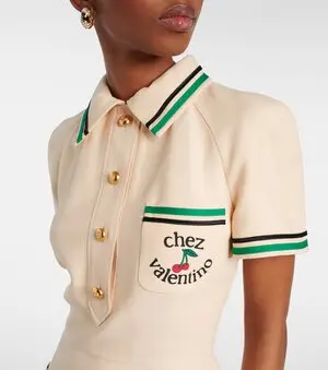 Valentino Garavani Chez Crepe Couture Minidress