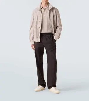TOD'S Cotton Straight Pants