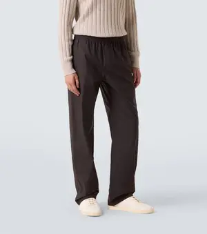 TOD'S Cotton Straight Pants