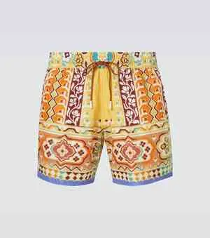 Etro Printed Swim Trunks - Multicoloured