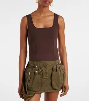 Simkhai Ramaina Tank Top - Brown