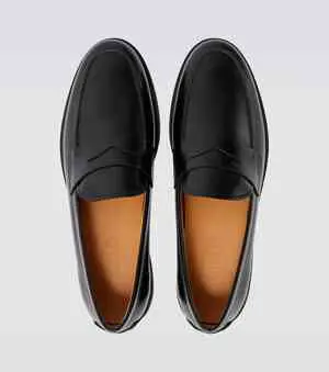 TOD'S Leather Penny Loafers