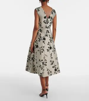 Max Mara Clea Floral Midi Dress