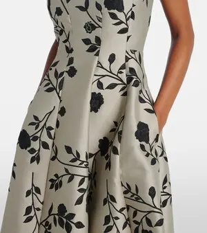 Max Mara Clea Floral Midi Dress