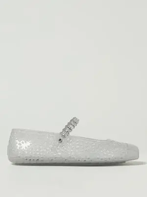 JIMMY CHOO Jimmy Choo Ballet Flat Silver