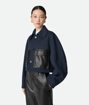 Bottega Veneta Wool And Cotton Twill Jacket