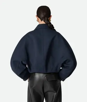 Bottega Veneta Wool And Cotton Twill Jacket