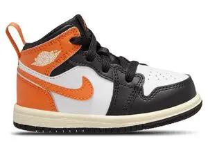 JORDAN 1 Mid Top Sneakers - Starfish/white/sail