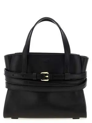 Moschino Small Leather Handbag - Black