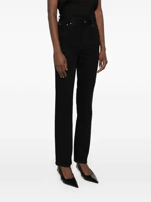 TOTEME Organic Cotton Denim Jeans - Black