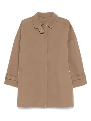 Women's Cotton Beige Coats