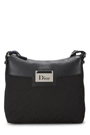 Dior Canvas Street Chic Shoulder Bag