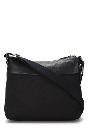 Dior Canvas Street Chic Shoulder Bag