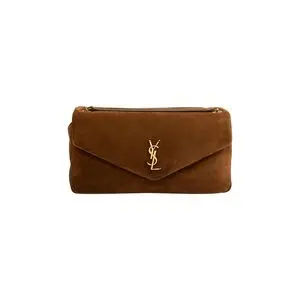 Saint Laurent Large Calypso Chain Bag - Tan