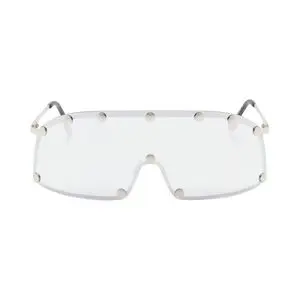 Rick Owens Shield Sunglasses - Silver