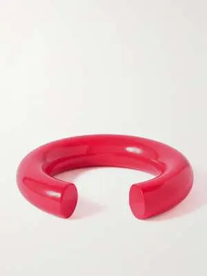 UNCOMMON MATTERS Swell Wood Cuff - Bright Pink