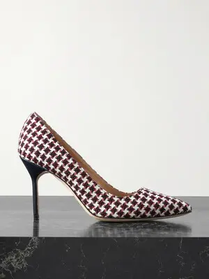 Tweed Stiletto Pumps
